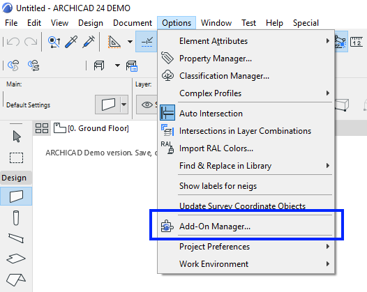 ARCHICAD API